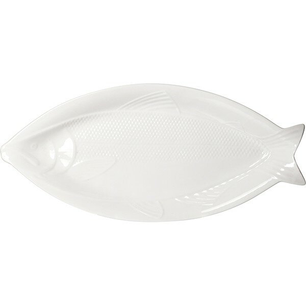 Блюдо для рыбы «Кунстверк», фарфор, H=31, L=468, B=216мм, белый (Kunstwerk)