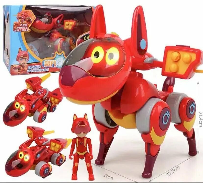 Петроникс. Игровой набор мега-трансформер 3-в-1 Паппи и фигурка. Petronix