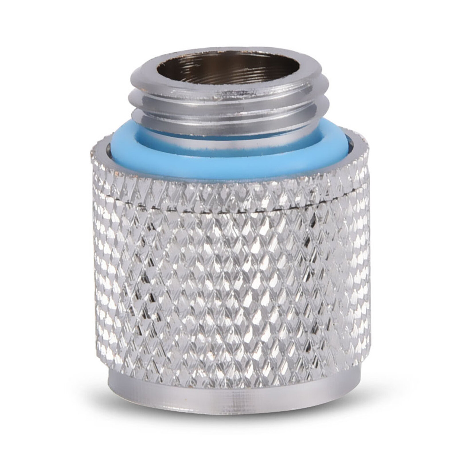 Фитинг G1/4 с зазубрином, двойной обжим, плоская головка 9.5*12.7 мм