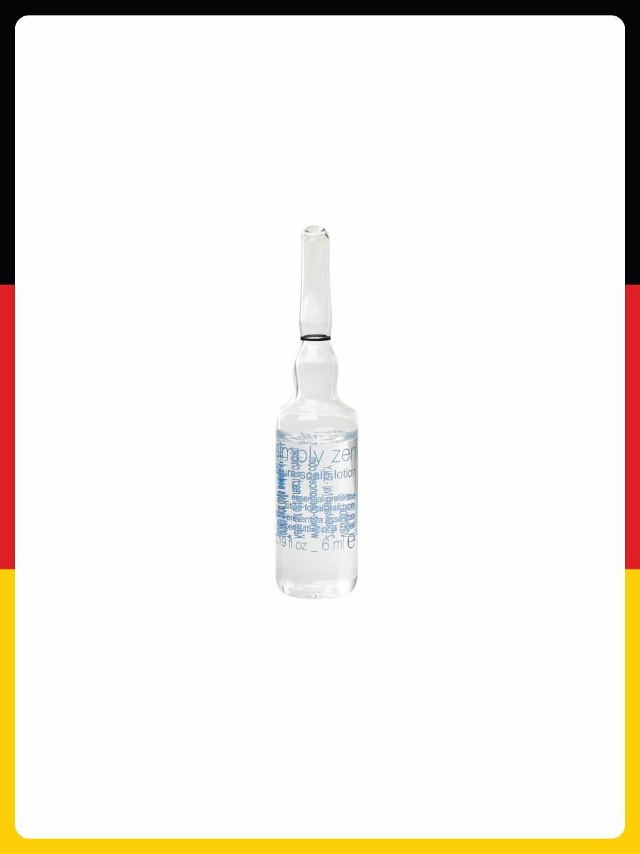Ампулы лосьона для кожи головы Simply Zen Equilibrium, 8 x 6 мл