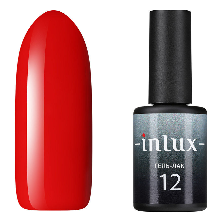 INLUX, Гель-лак №12, 8 мл