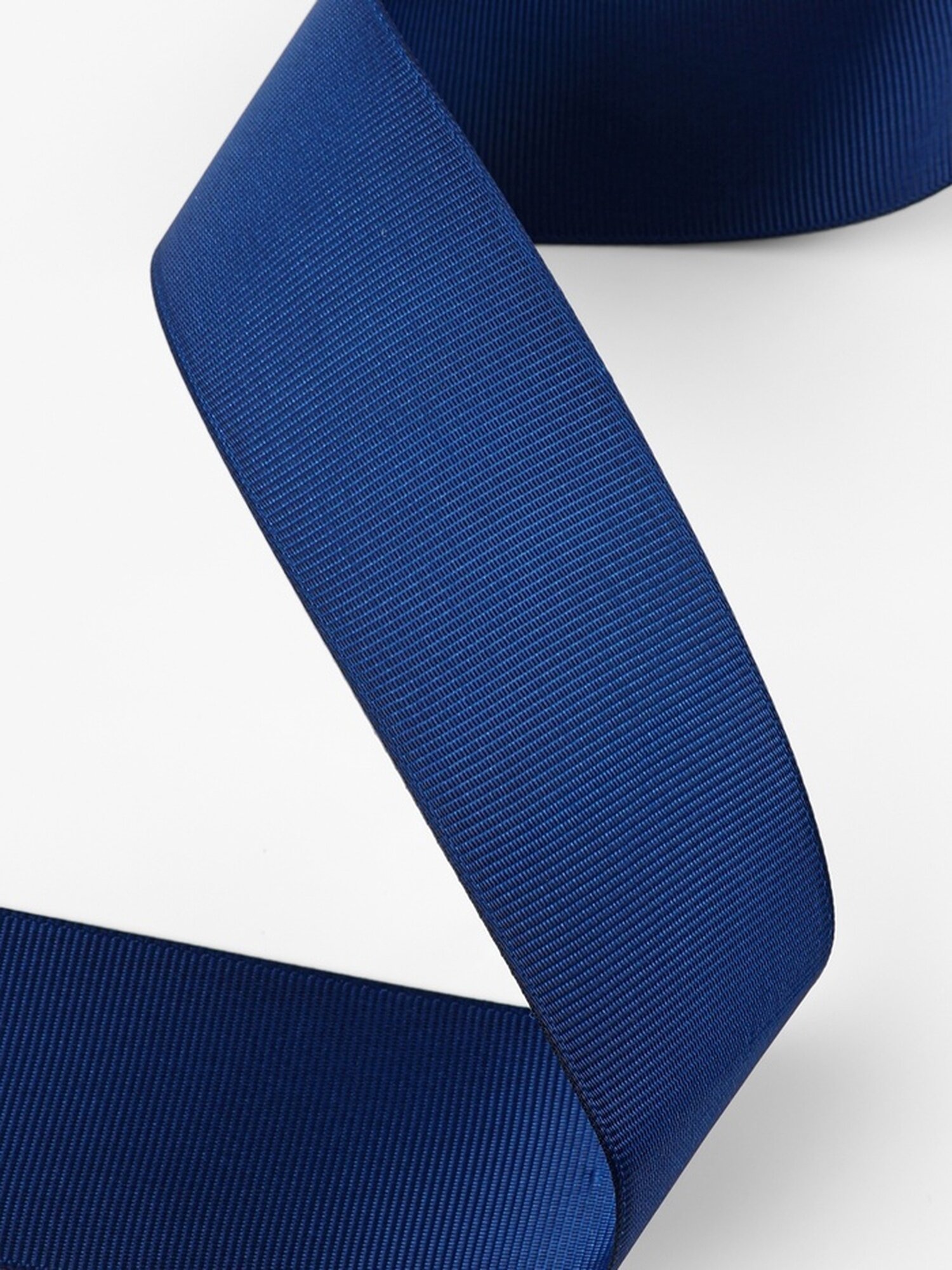 Лента репсовая, 40 мм, 23 ± 1 м, цвет тёмно-синий №38