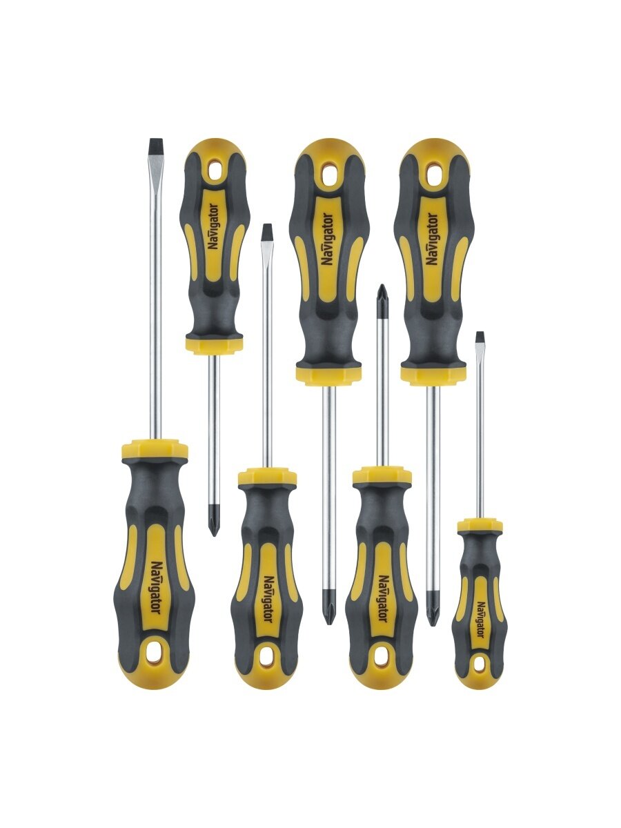 Набор отверток NHT-Ot02-H7 (7шт) Navigator 95268