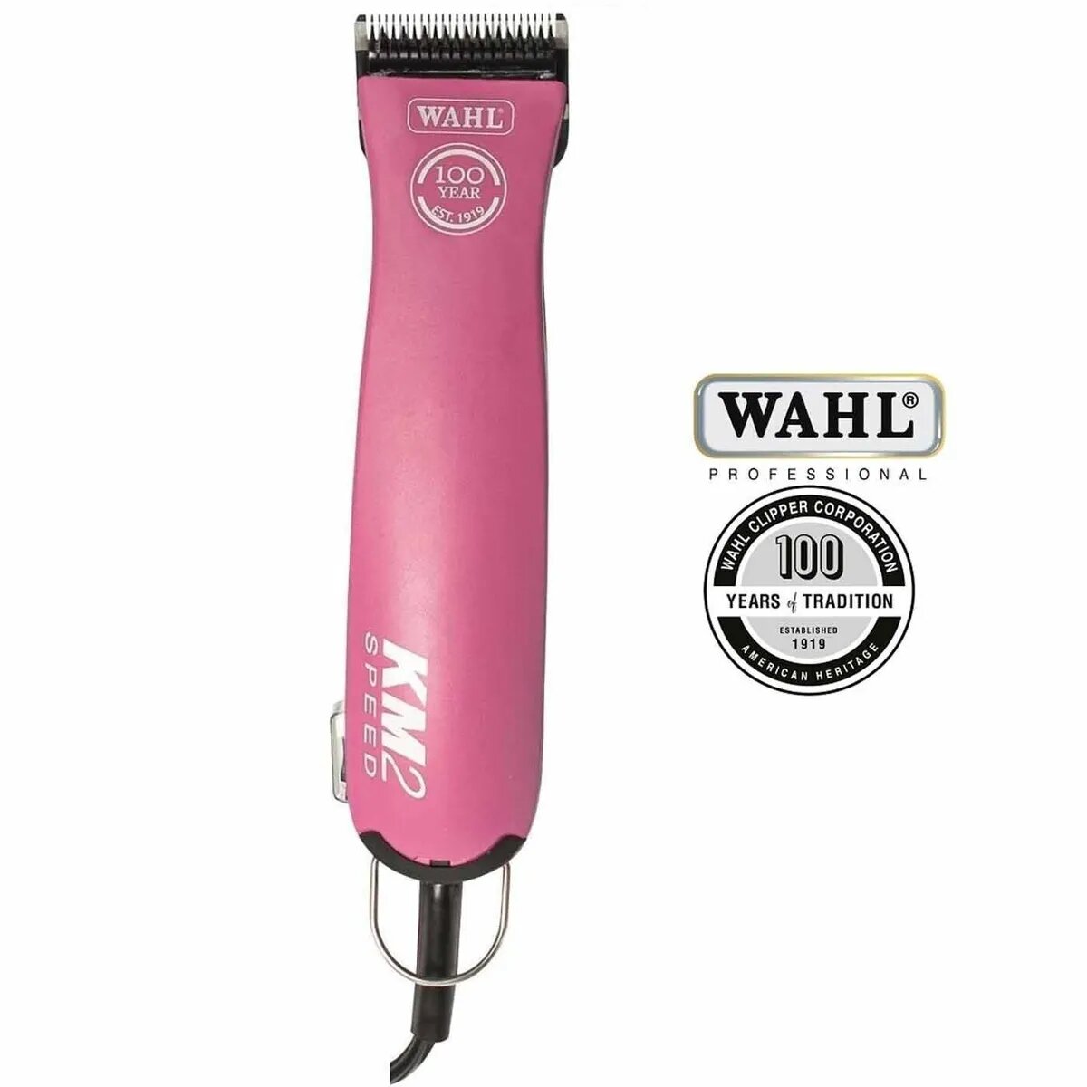 Машинка для стрижки животных Wahl 1247-0479 KM2 Speed, розовая