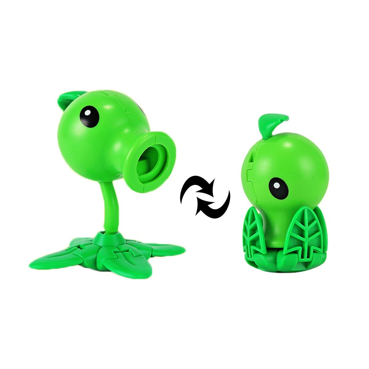 Childrenworld Peashooter Figure Chomper Peashooter Растения против Зомби Фигурка Игрушка