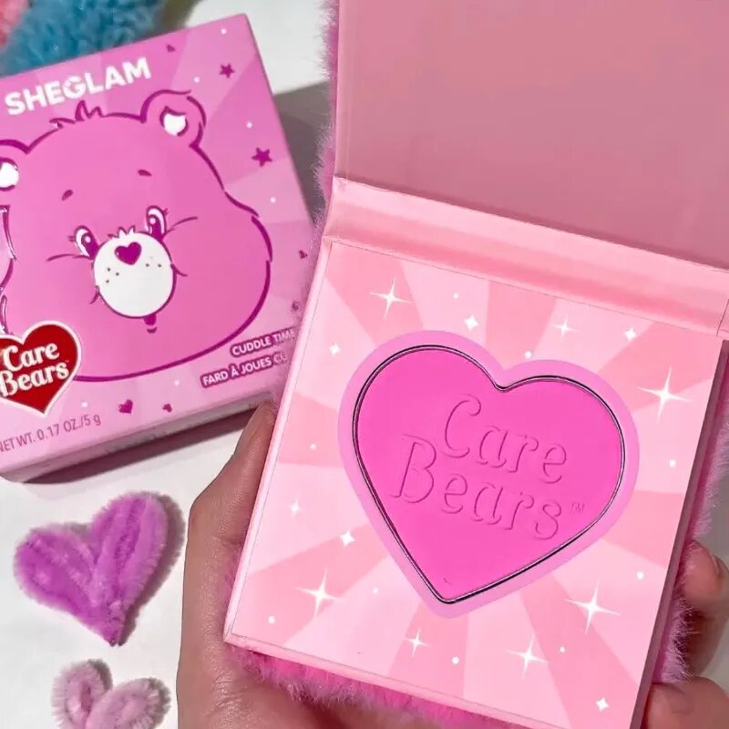 SHEGLAM CARE BEARS Совместный набор ， Волосатый румянец，Цветопередача, матовая