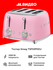 Тостер Smeg TSF03PKEU
