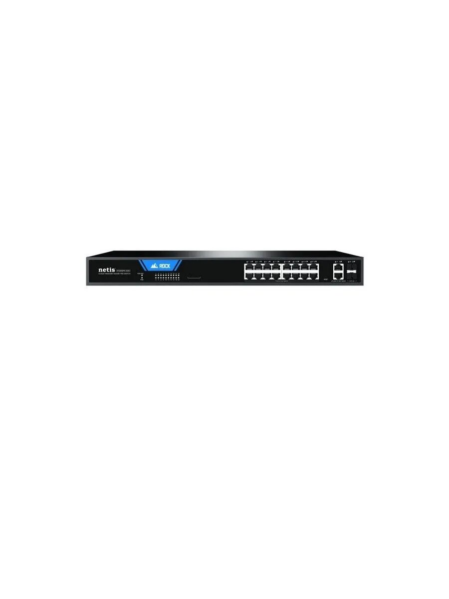 Коммутатор ST220GPR-2G2S (L2) 18x1Гбит/с 2SFP 16PoE 225W