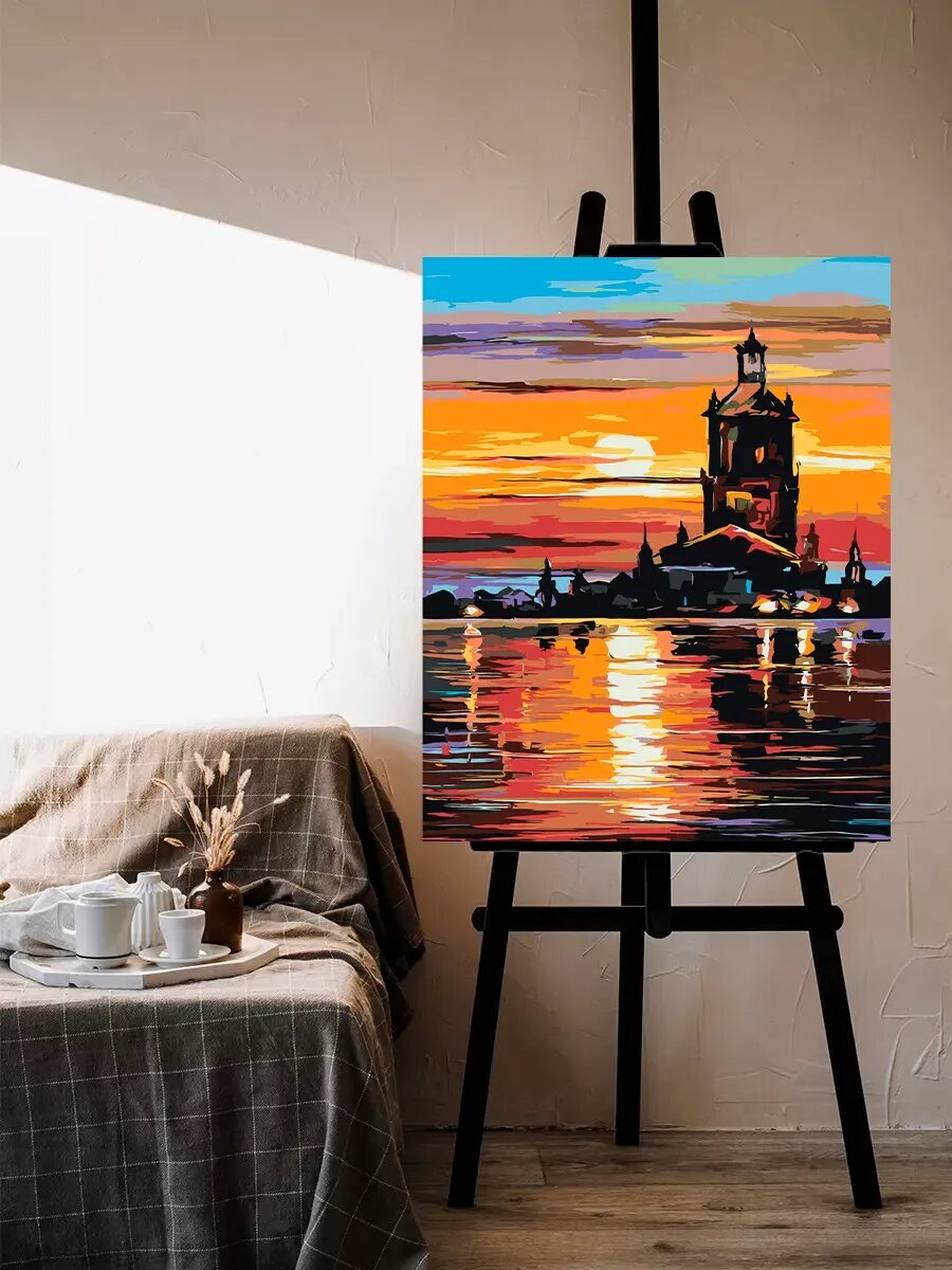 Картина по номерам Закат