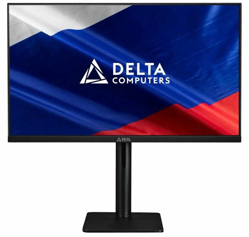 23,8" Монитор Delta Computers Сова OM238I "R" (ОМ238I. FHD. AS.01. P2) черный - 1920x1080@75Гц, IPS, 5 мс, 1000:1, 250 Кд/м, 178/178, HDMI, Display Port, VGA (D-SUB),