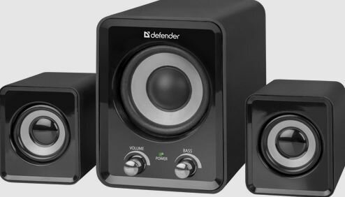Колонки 2.1 Defender Z4 (65508) черный 11 Вт, питание - USB порт