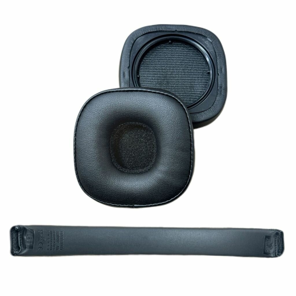 Marshall Major 5 амбушюры и оголовье - черные, 1 комплект