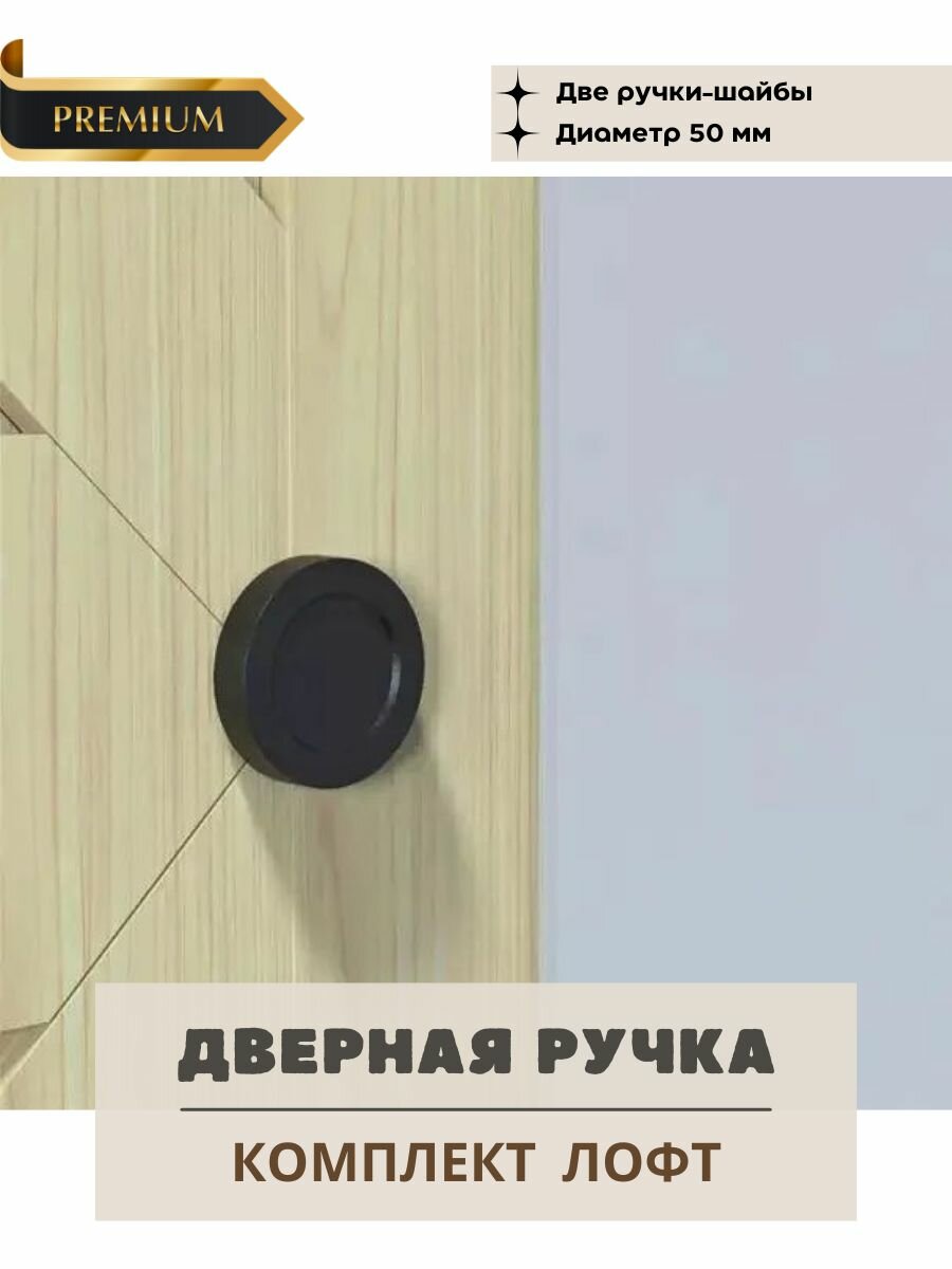 Комплект ручек для двери Лофт