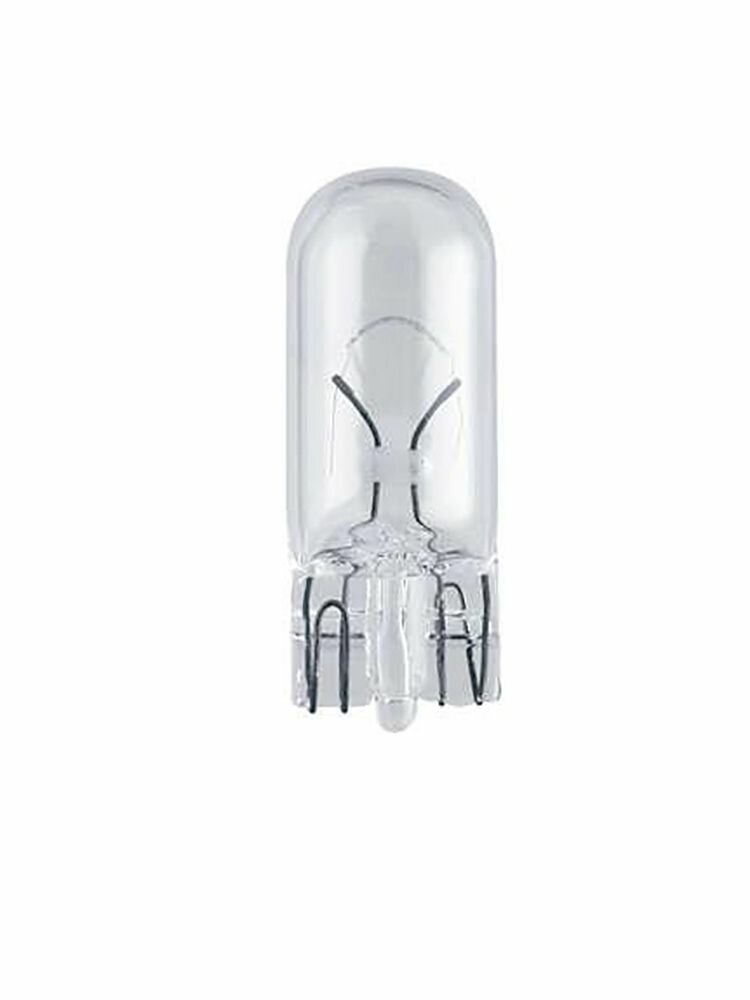 Лампа накаливания сигнальная W5W 12V 5W PHILIPS 12961CP (цена за штуку)