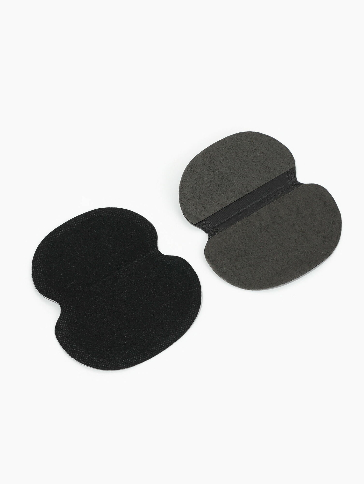 Защитные вкладыши для подмышек, 6 пар, на клеевой основе, чёрные