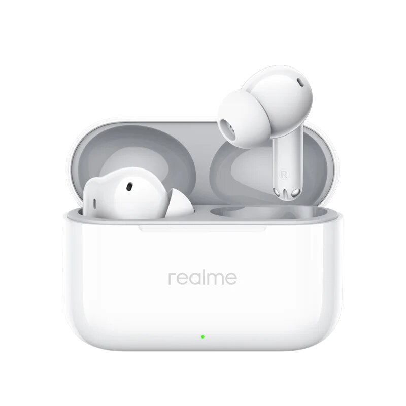 Realme Buds T200 Беспроводные наушники, White-CN