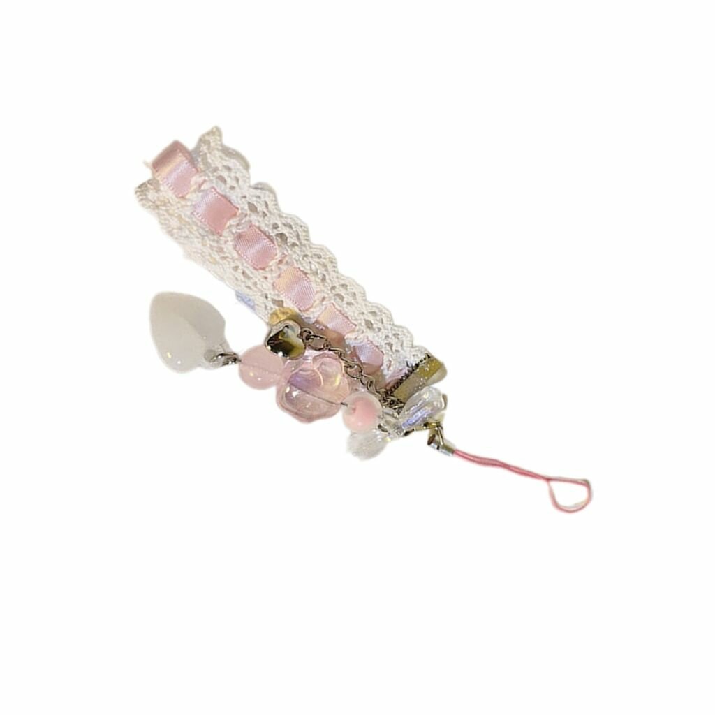 Подвеска для телефона в виде сердца ручной работы, Уникальные украшения из бисера, Стильная сумка