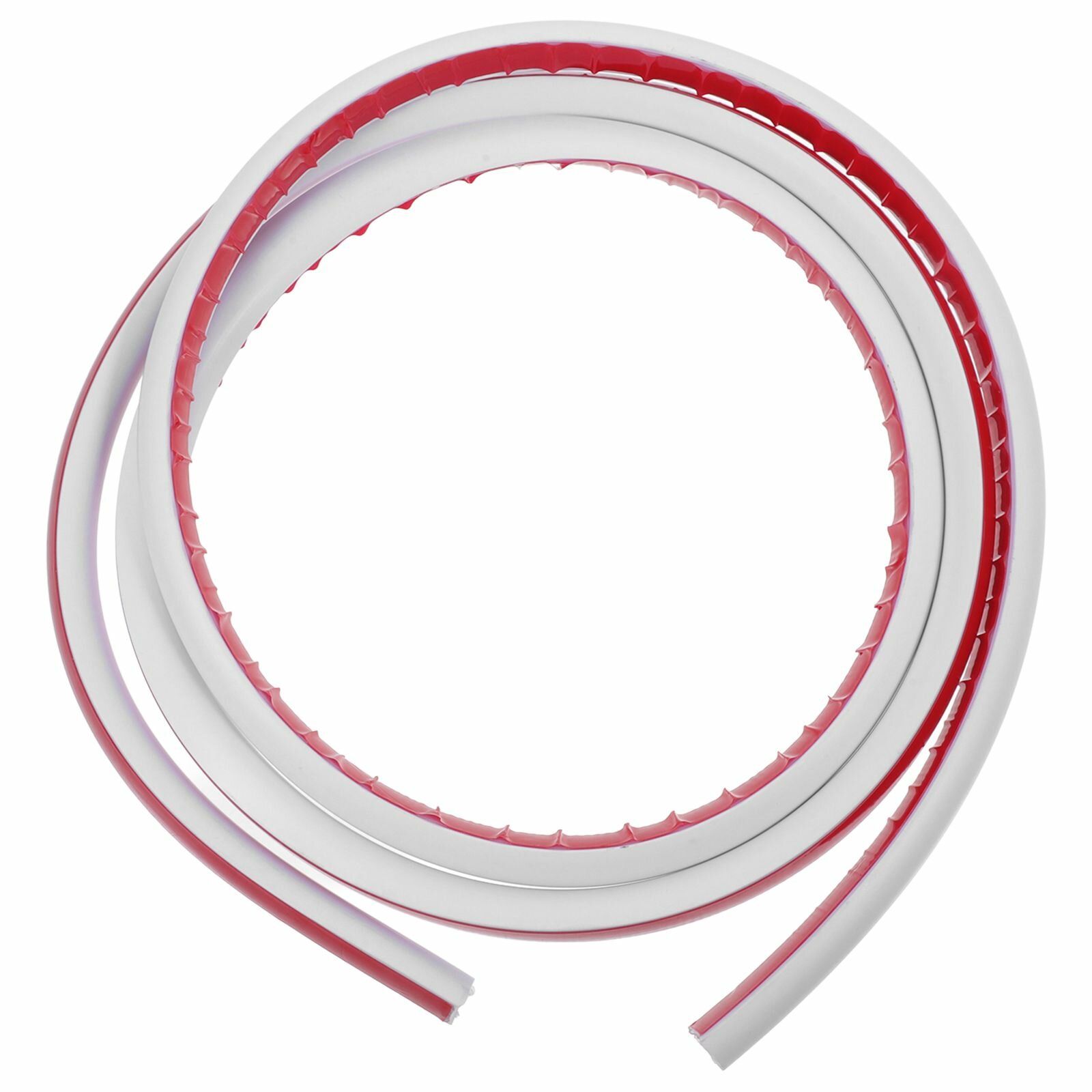 Защитный угловой молдинг из пвх белый для ванной и плитки, 2 метра