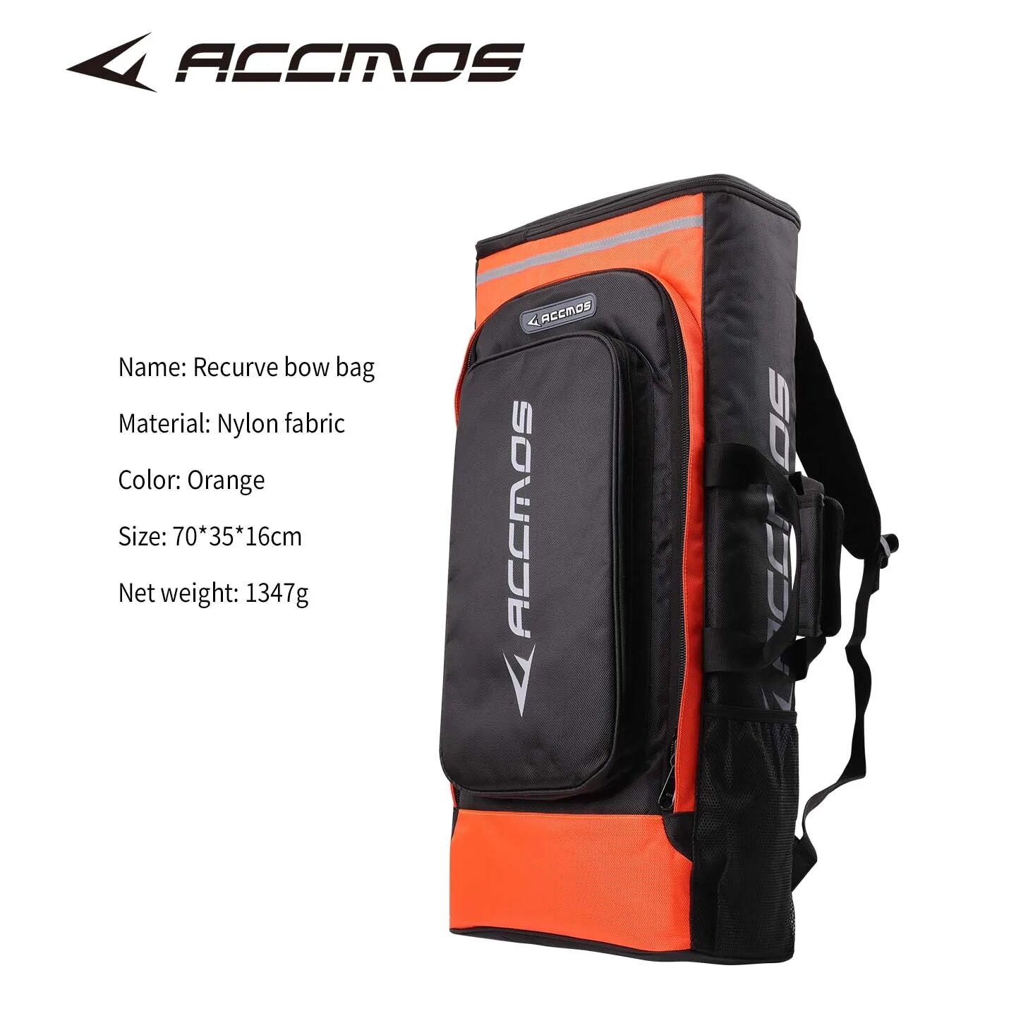 Accmos сумка для лука зелёная Оранжевый