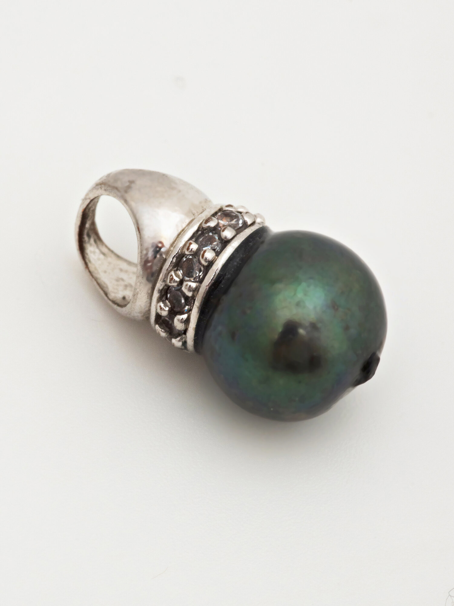 Подвеска, жемчуг пресноводный культивированный