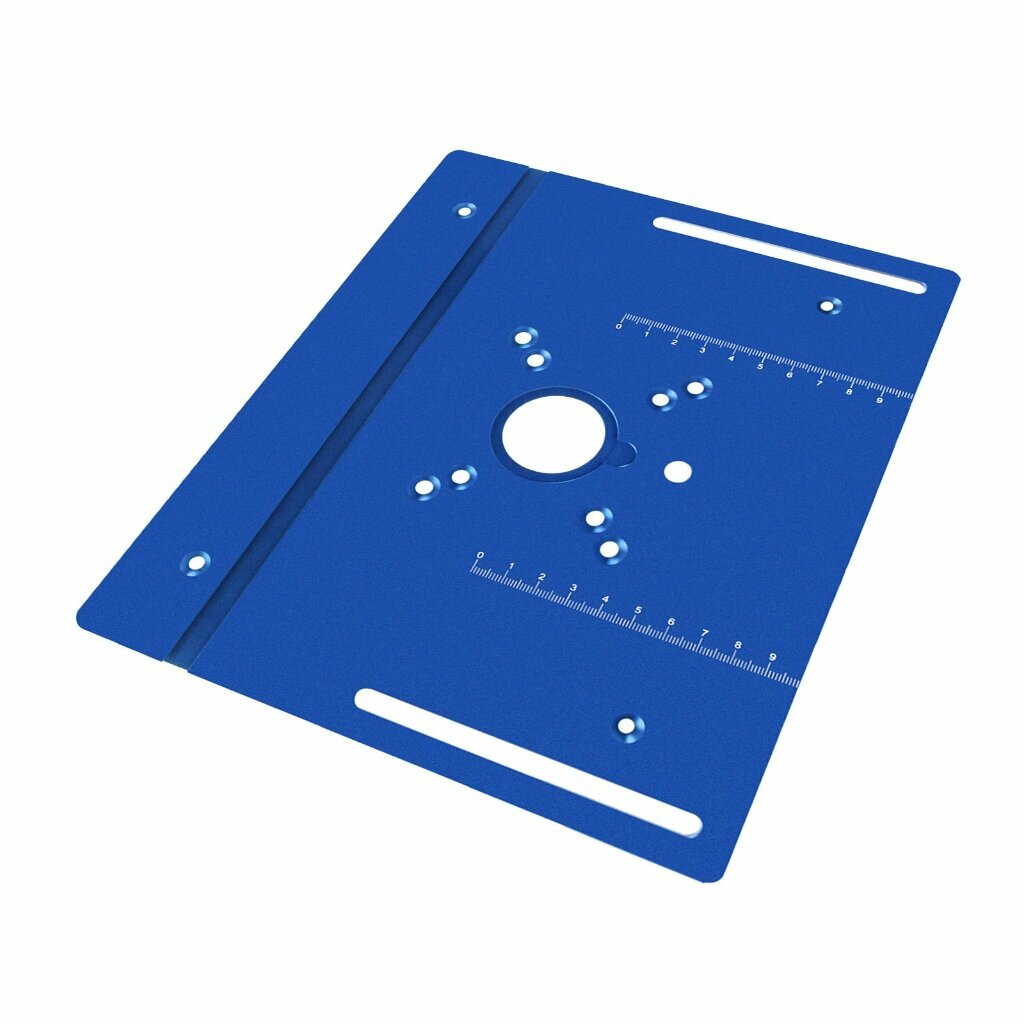 Алюминиевая вставная пластина для фрезерного стола, столярные верстаки, откидная пластина для фрезера с направляющей для углового упора, алюминиевый раздвижной упор