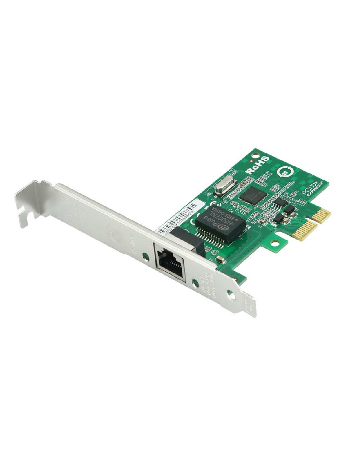 PCIe Gigabits Networks Card Single RJ45 Ethernet Adapter with I210AT Chip Card 10/100/1000Mbps PXE Startup for PC
