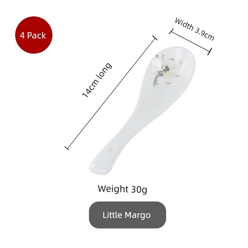 10 маленьких чайных ложек из костяного фарфора, маленькие суповые ложки для домашнего использования, длинные ложки с