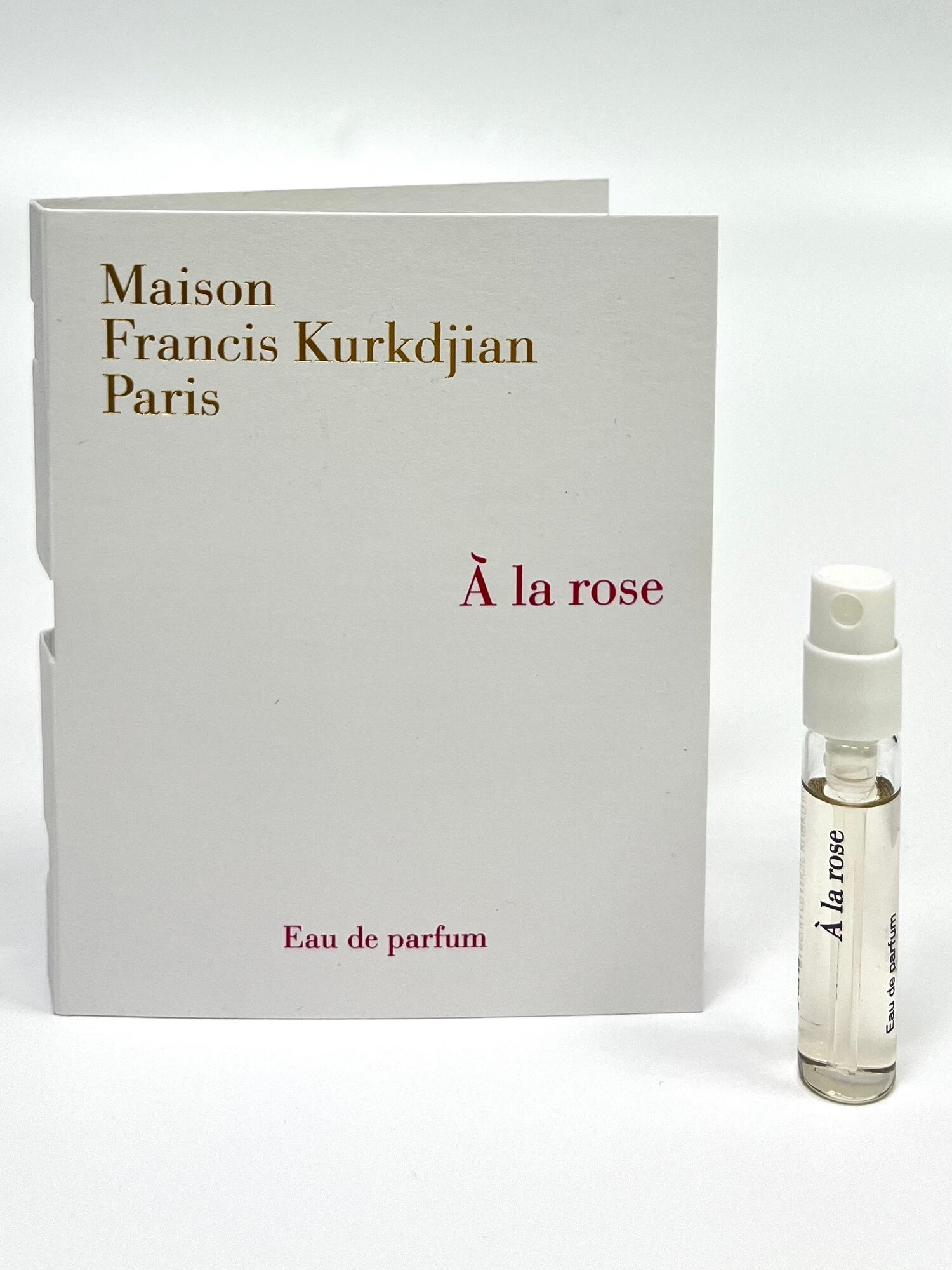 Парфюмерная вода женская Maison Francis Kurkdjian (MFK) A La Rose 2мл (edP - eau de Parfum)