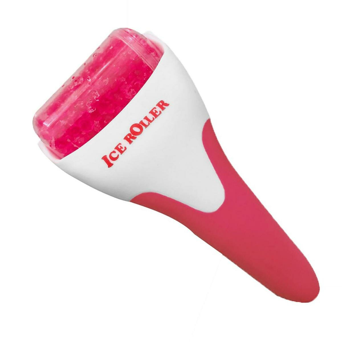 Роликовый массажер для лица со льдом, лифтинг, укрепляющий массажер для лица, красный