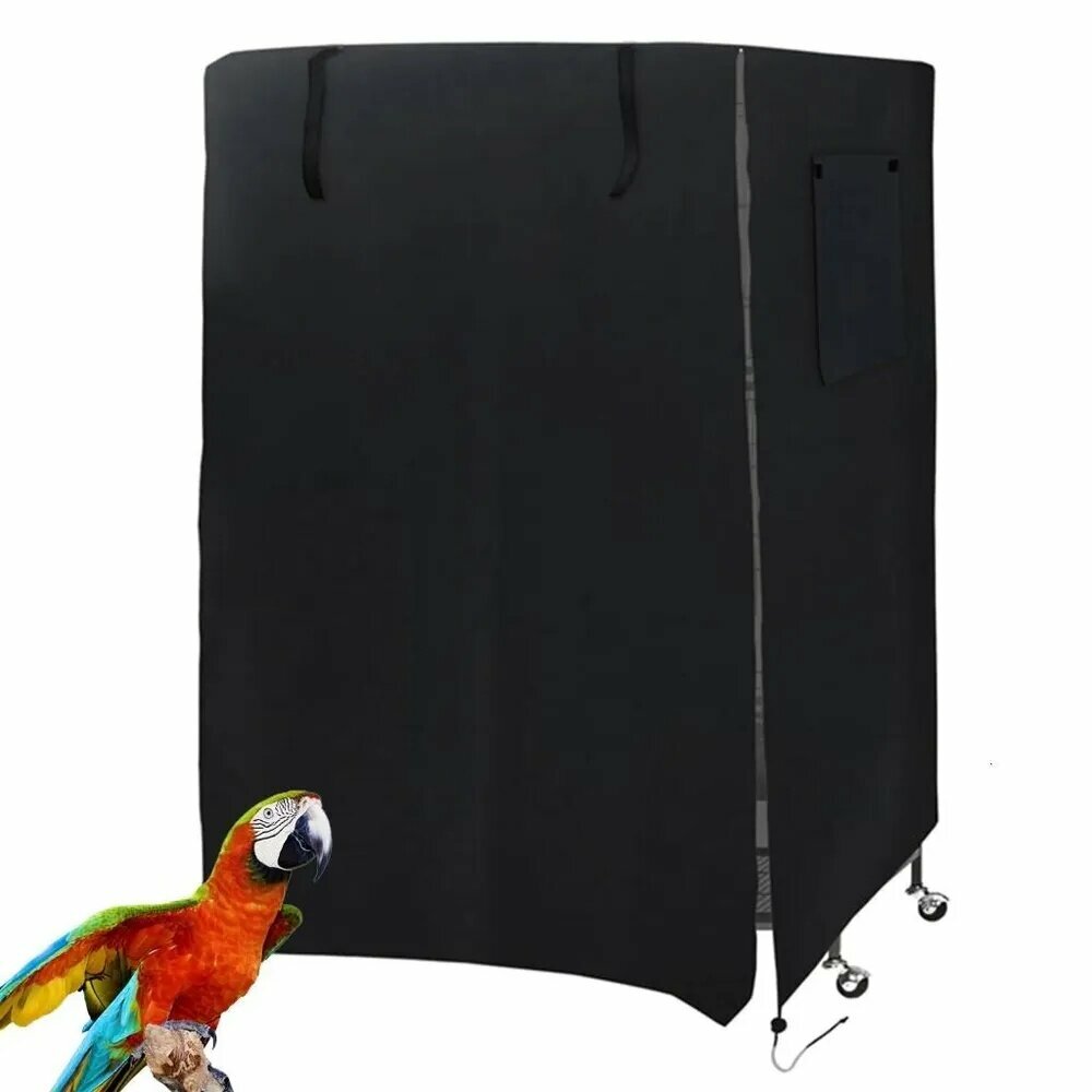 Чехол для клетки попугая, Черный