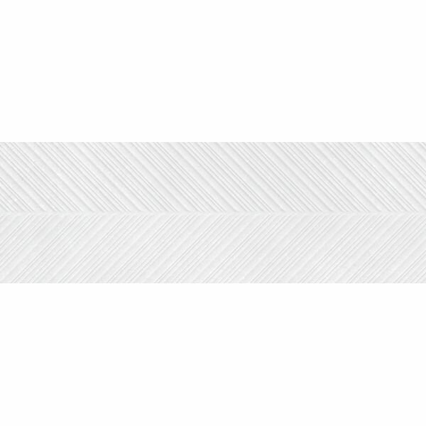 Керамин Плитка Дезерт 7Д белый мат 30x90 10 мм (цена за 1.35 м2)