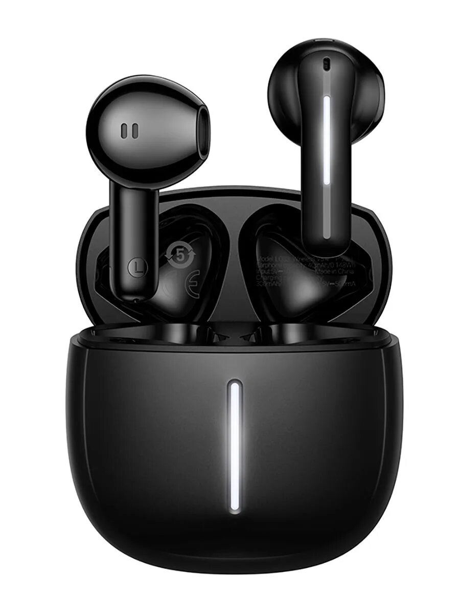 Наушники Bluetooth Hoco EQ33, в кейсе, сенсорные, цвет черный / беспроводные