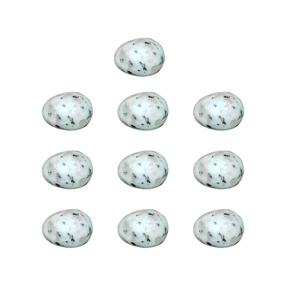 20мм Хрустальные Мини-Яйца, Агатовые Птичьи Яйца, Пасхальные Украшения 10ШТ