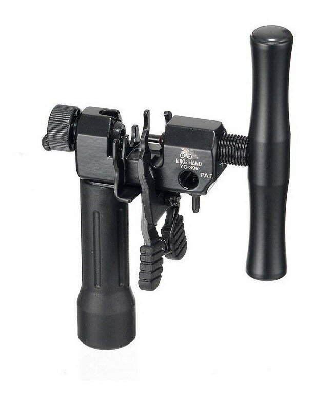 Выжимка цепи Bike Hand YC-396, профессиональная, в комплекте с разъединителем замка цепи.