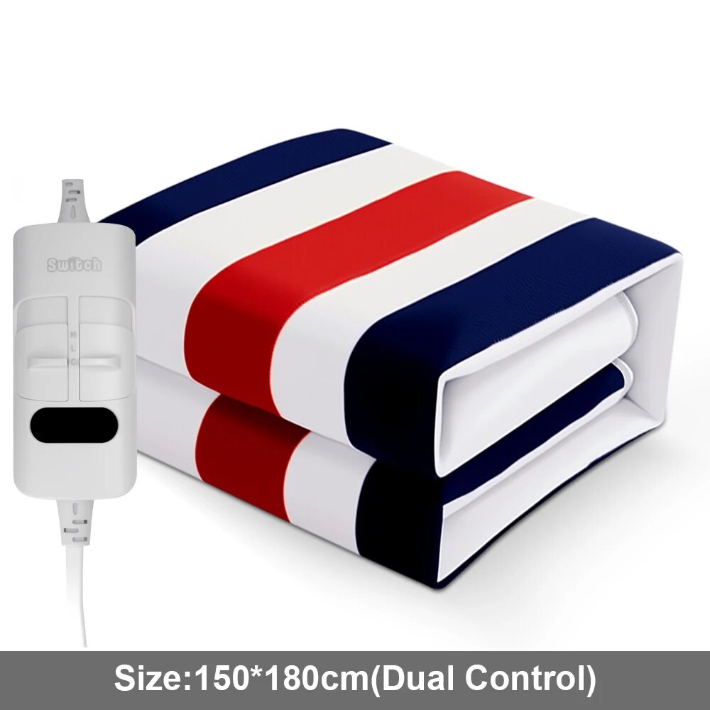 Электрическое одеяло Stripe 150x180 см, 220V EU Plug
