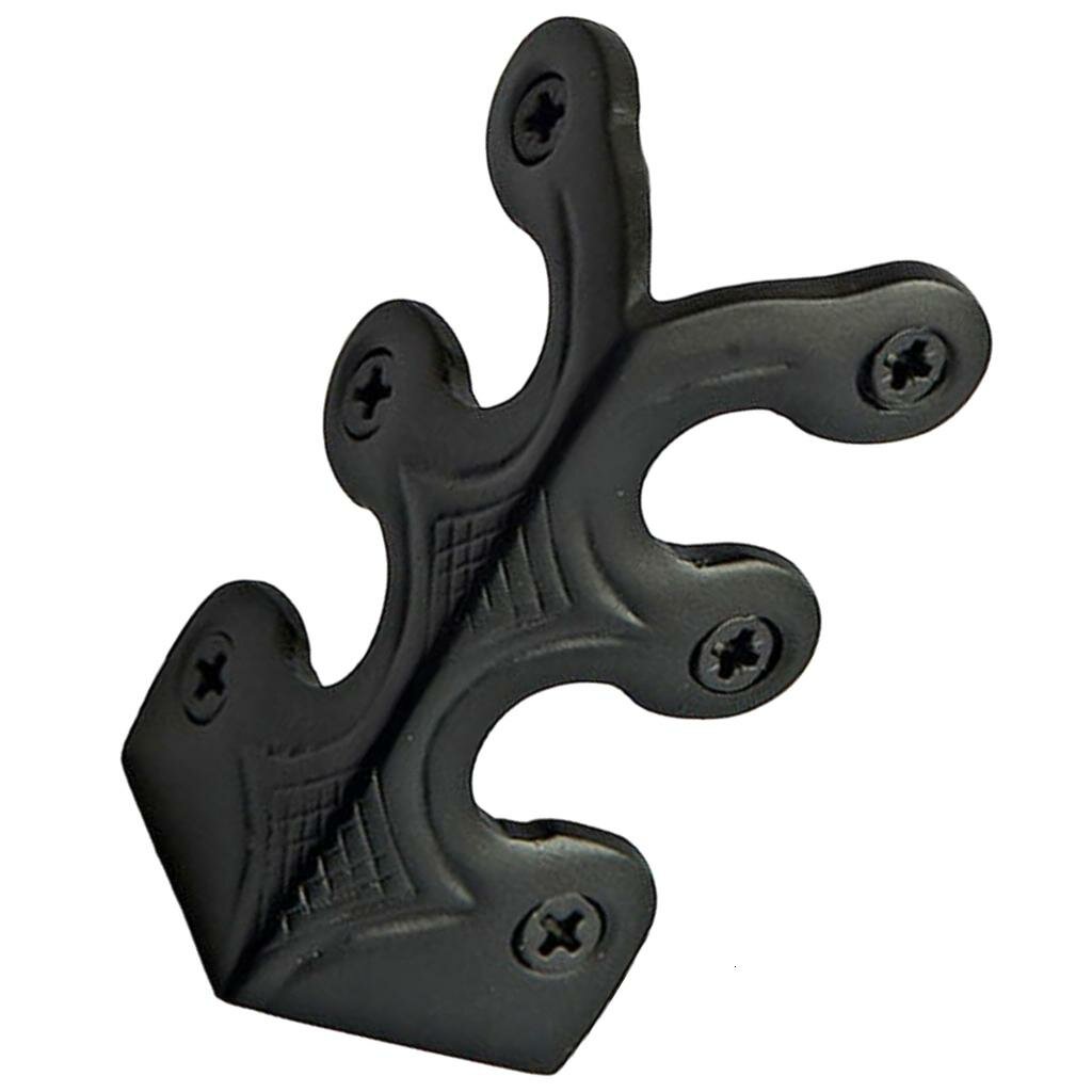 Бронзовые уголки для мебели, Черный