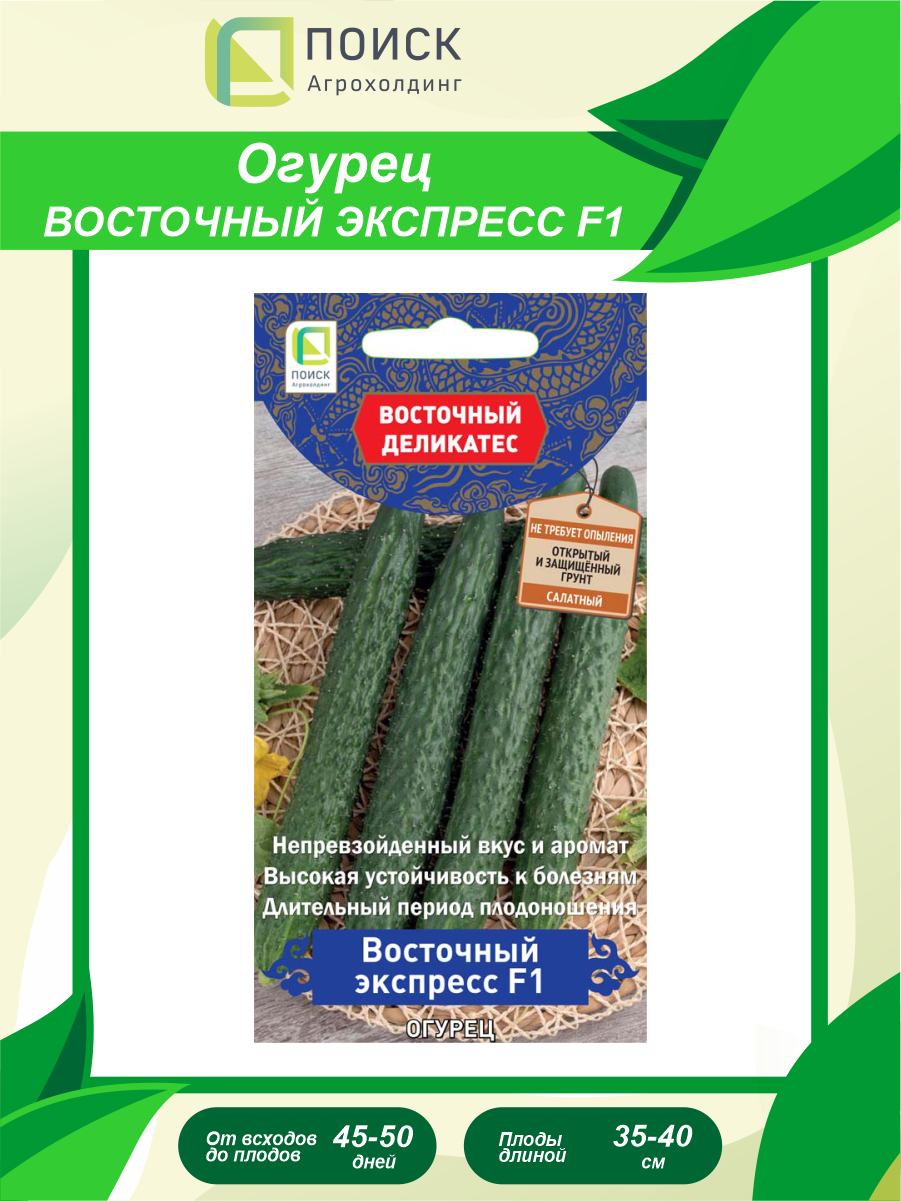 Семена Огурец Восточный экспресс F1 5 шт.