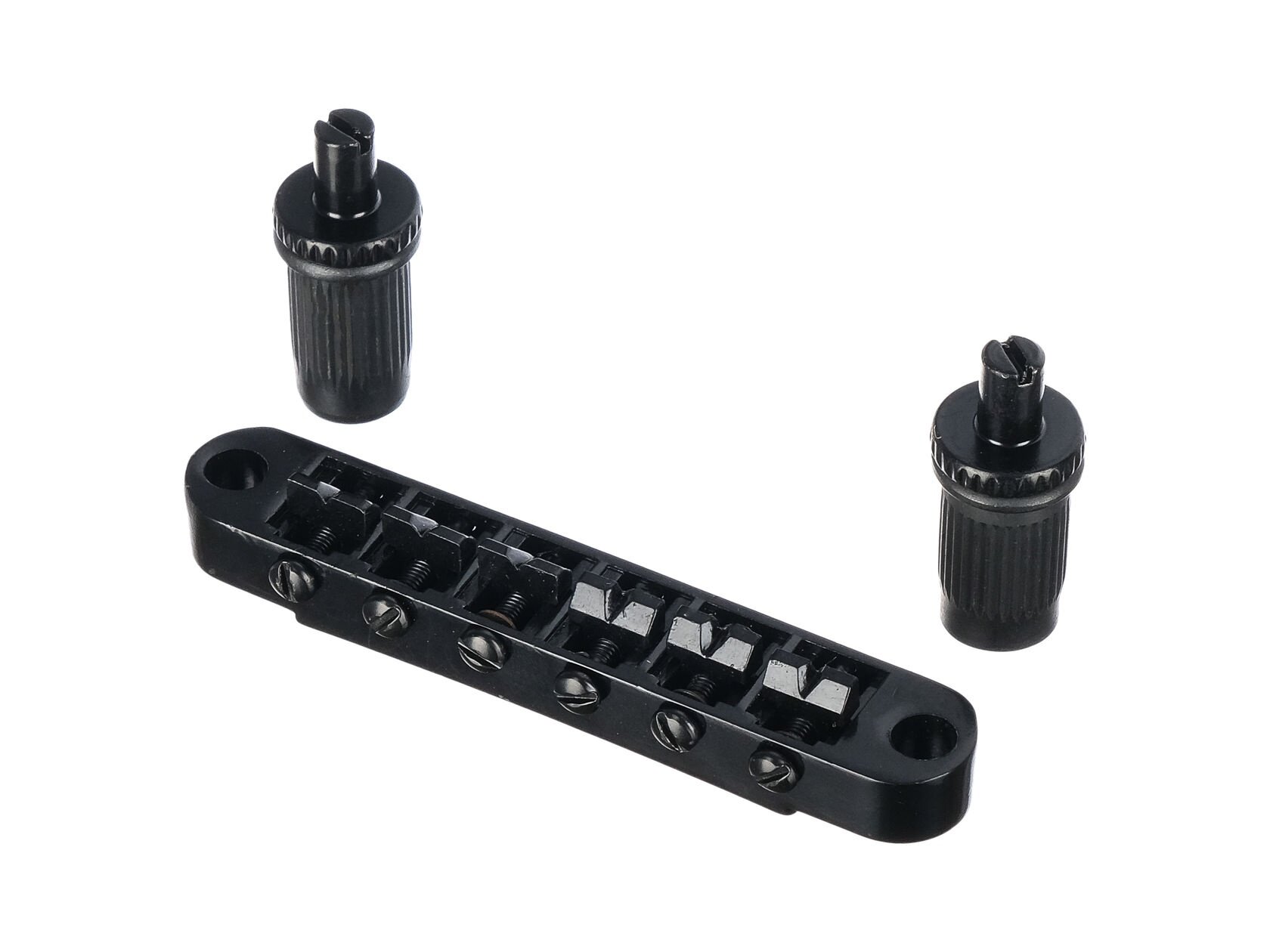 Бридж Tune-O-Matic Partsland BM-02-BK, черный