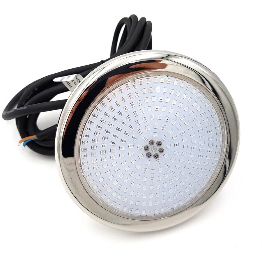 Прожектор светодиодный Aquaviva LED227C белого света, Ø=150 мм, 252 светодиода, 21 Вт, 12 В, цена - за 1 шт