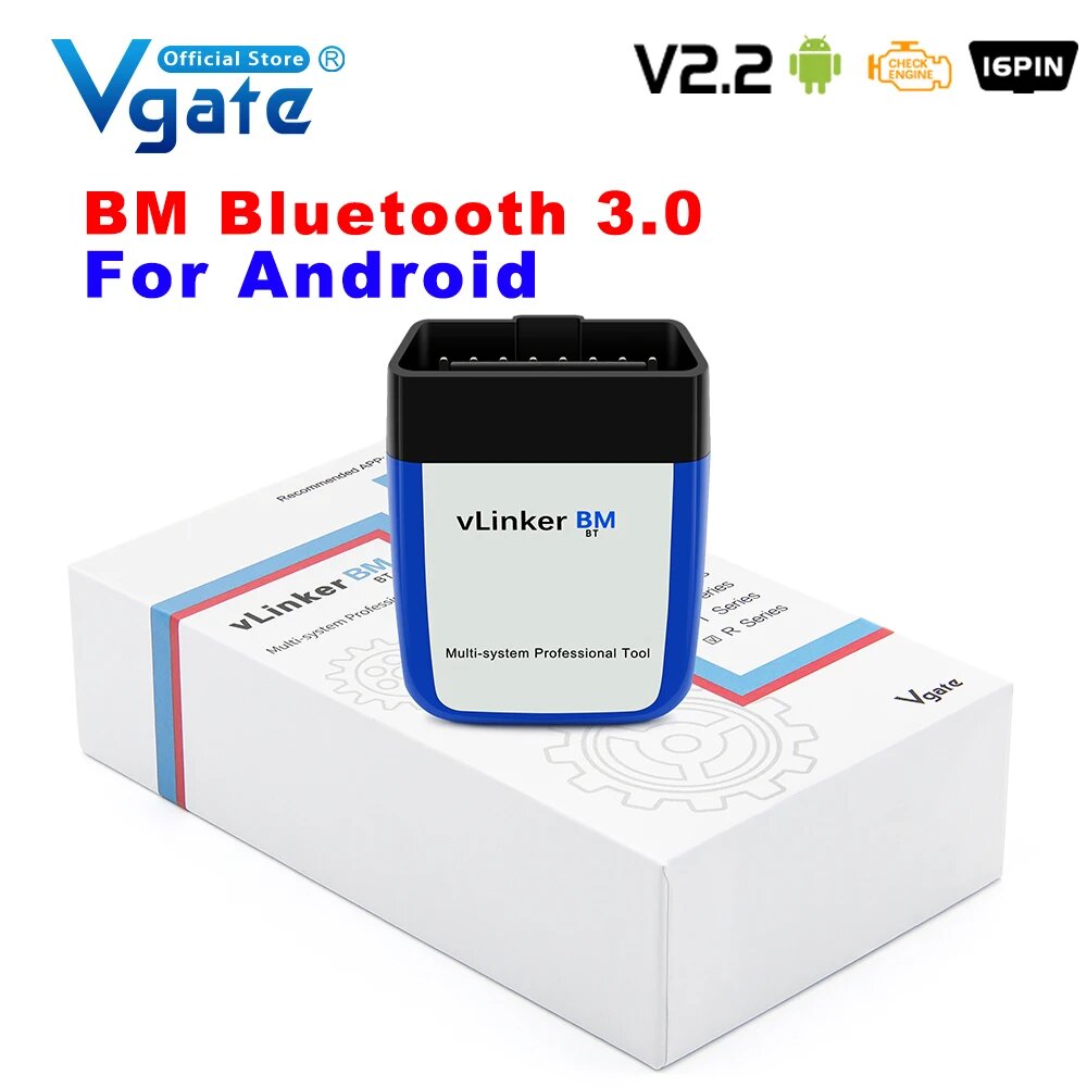 VLinker BM Bluetooth 3.0 OBD2 Сканер для BMW
