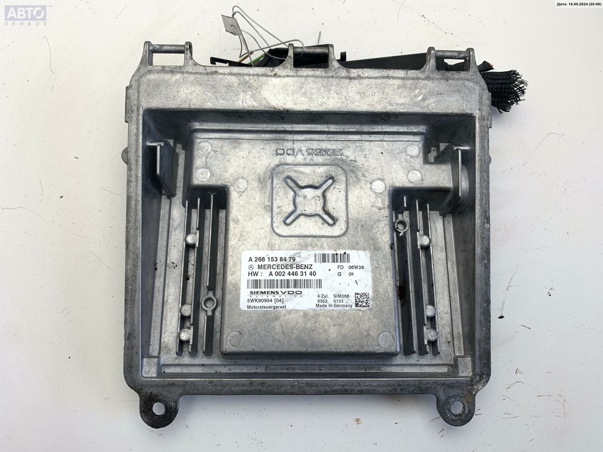 Блок управления двигателем (ДВС) Mercedes A-Class W169 (2004-2012)