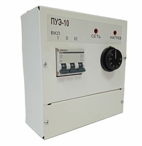 Пульт управления электронагревателями Реалмаш ПУЭ-10 А