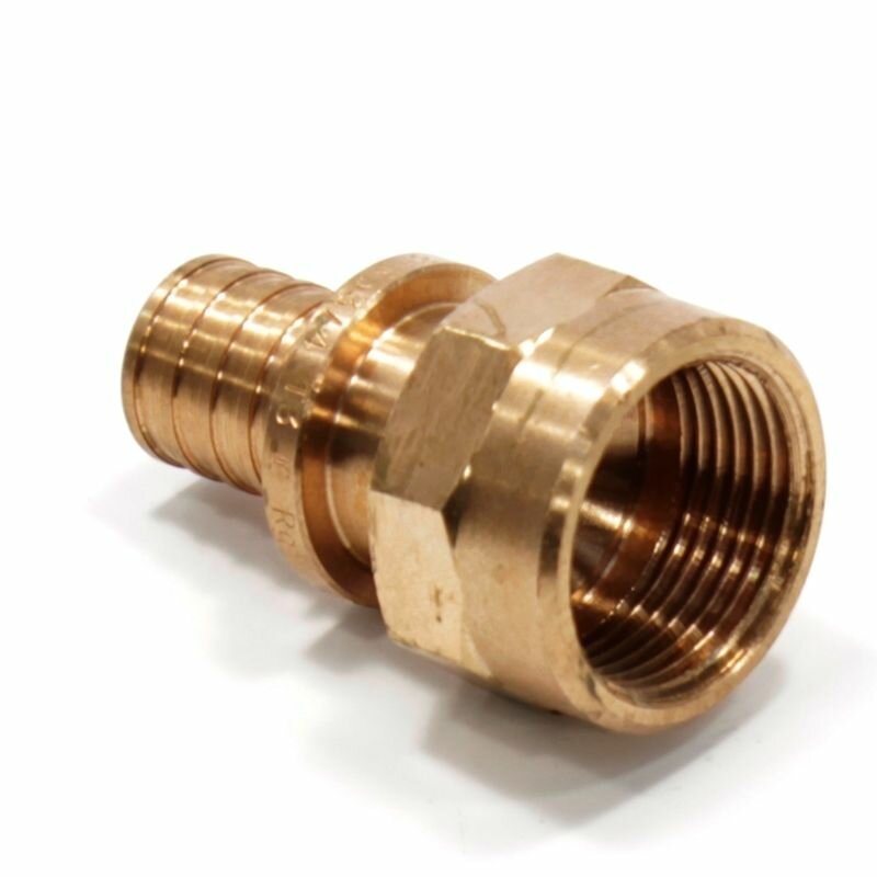 Переходник 20-3/4", Rehau RAUTITAN, RX+, надвижная гильза-резьба внутренняя, бронза