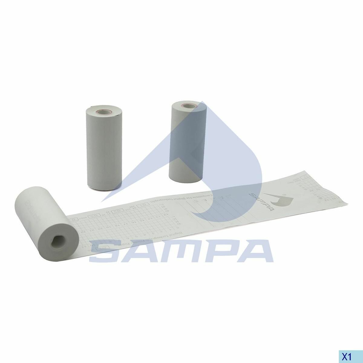 Лента для тахографа (комплект 3 рулона) 096.3338 SAMPA