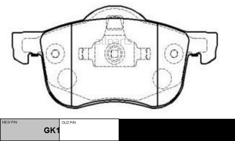 CTR CKVO-8 Колодки тормозные дисковые
