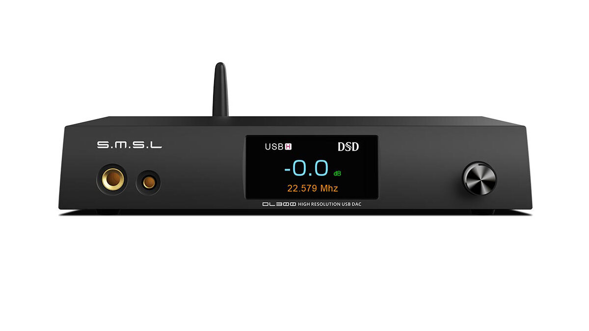 ЦАП SMSL DL300 black, поддержка декодирования MQA, поддержка MQA-CD