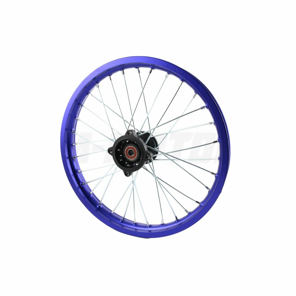 Диск 17"х1,6 передний диск. торм. аллюминий KAYO синий