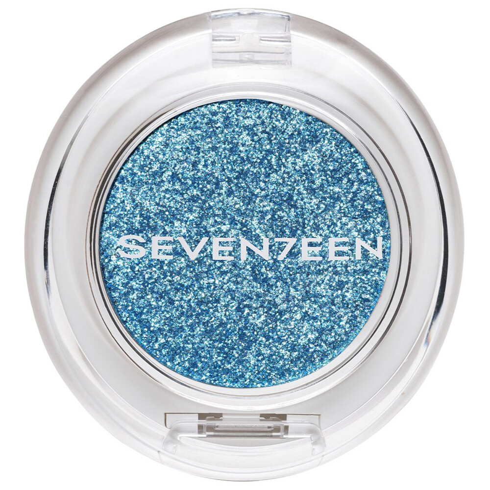 Тени для век Seventeen Make Up Silky Shadow Metallic, Тени для век компактные металлик, 14