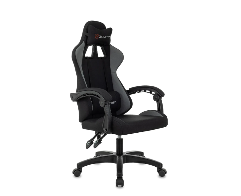 Кресло ZOMBIE Void черный/серый [zombie void g]