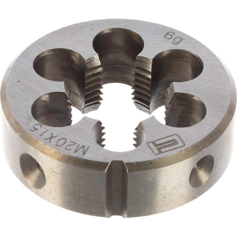 Плашка М20х1.5 мм СИБРТЕХ 77054, металл, для обработки металлических заготовок